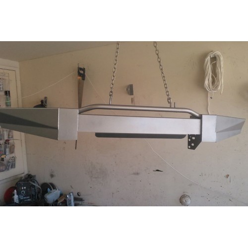 Adventure Driven Design - Mitsubishi Montero front bumper - Plate Steel